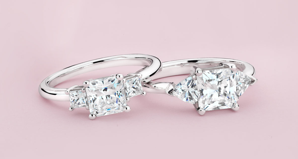 Princess Diamond Engagement Rings | Ecksand® Official Store