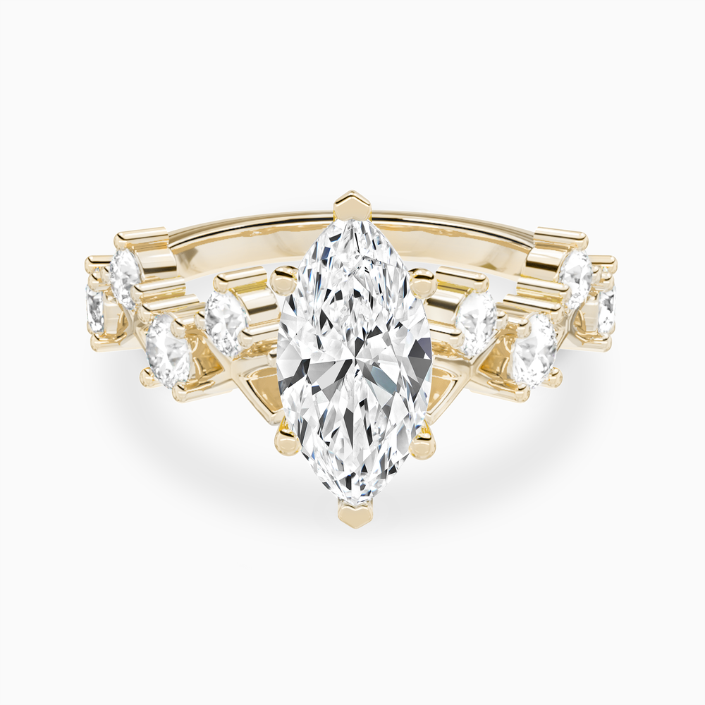 Iconic Interlocking X's Diamond Engagement Ring | Ecksand