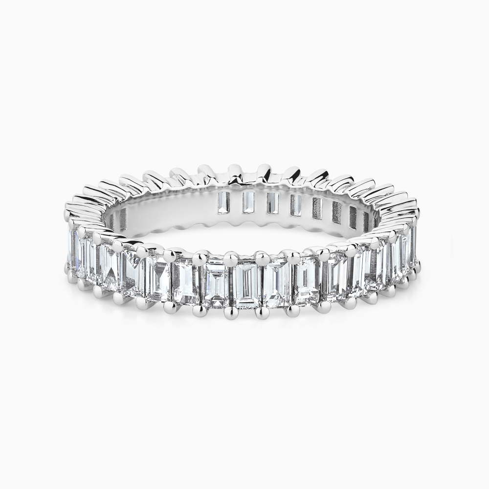 Baguette Cut Diamond Eternity Ring Ecksand